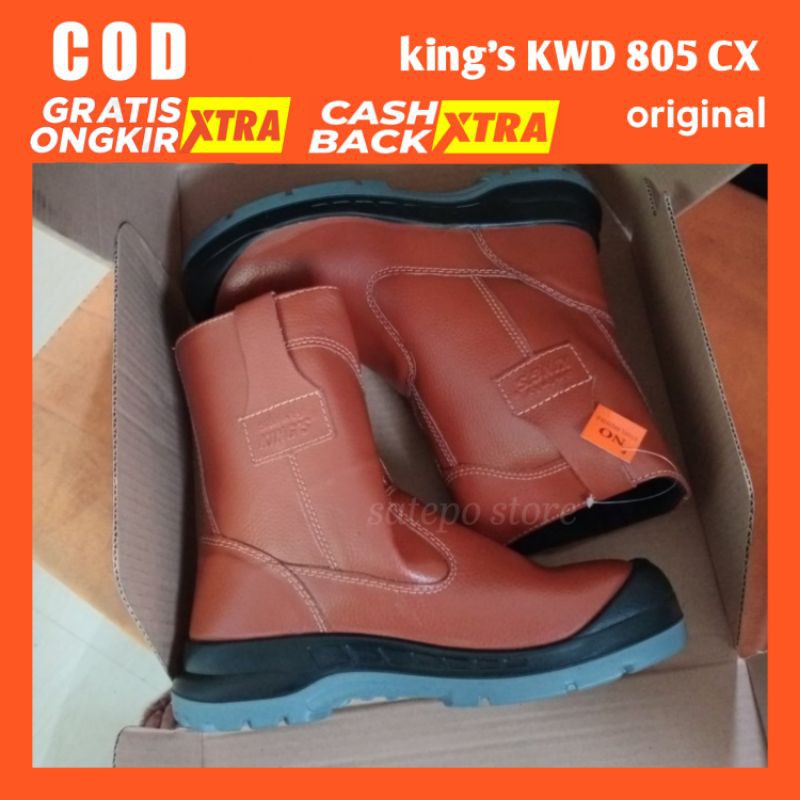 Jual Sepatu Safety King's KWD 805 CX Original Safety Shoes Kings 805 Cx ...