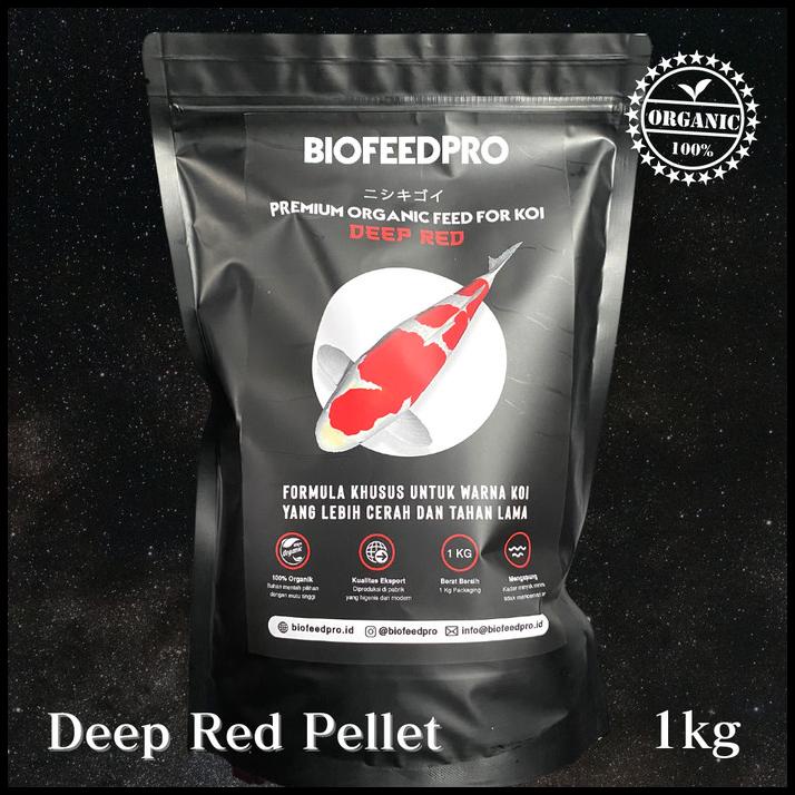 Jual Biofeedpro Deep Red Pellet For Koi 1Kg | Shopee Indonesia