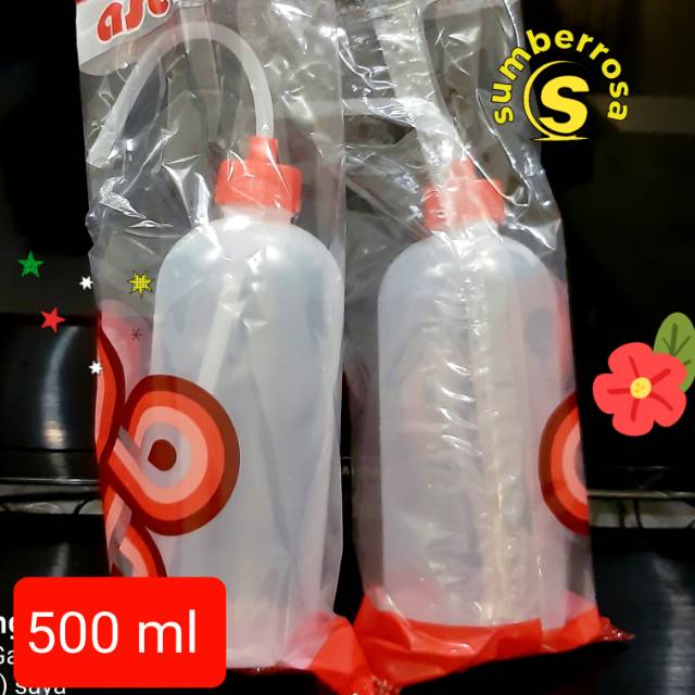 Jual BOTOL SELANG PANCURAN 500 ML ISI AIR MINUM BURUNG | Shopee Indonesia