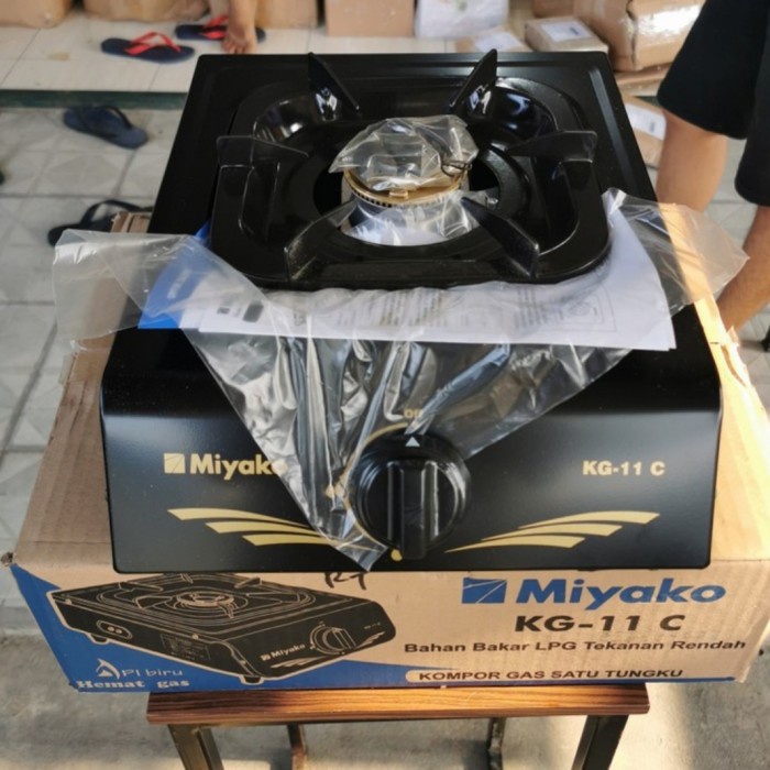 Jual MIYAKO Kompor Gas 1 tungku KG- 11C / Kompor Gas Tabung AQ | Shopee Indonesia