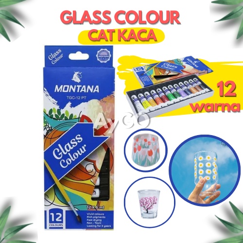 Jual MONTANA CAT KACA / GLASS COLOUR / CAT GELAS KACA / CAT AKRILIK ...