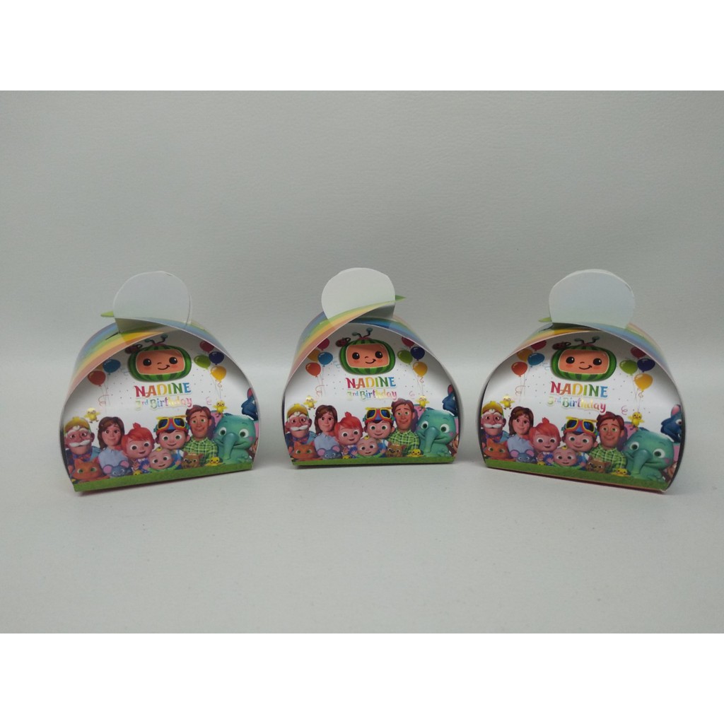Jual CANDY BOX COCOMELON / WADAH PERMEN COCOMELON / CANDY BOX CUSTOM ...