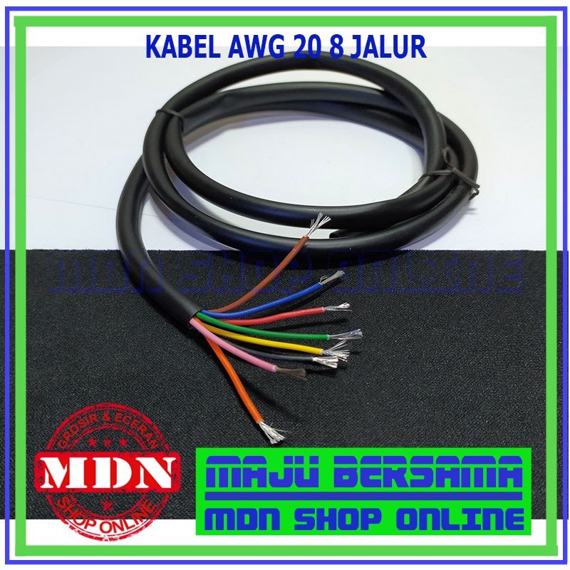 Jual Kabel AWG 20 8 Jalur Original | Shopee Indonesia