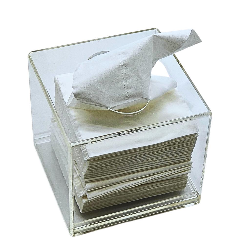Jual Kotak Tempat Tisu Restoran Ufa Kotak Tisu Acrylic Hitam | Shopee ...
