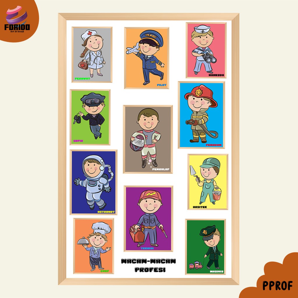 Jual Poster Belajar Mainan Edukasi untuk Anak Bayi TK Paud SD - Macam ...