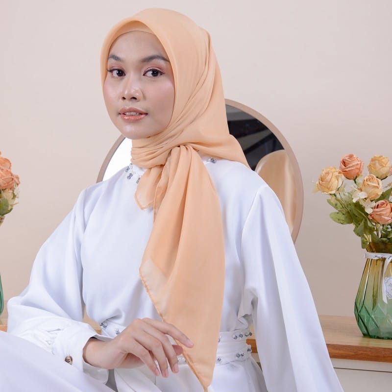 Jual Kerudung Paris Voal Premium | Jilbab Segi Empat Voal Polos Daily ...