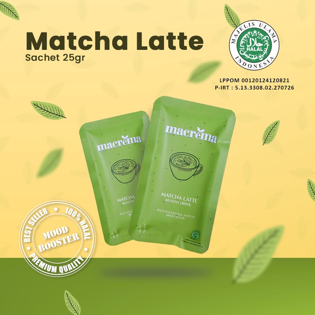 Jual Bubuk Minuman Matcha Latte / Powder Drink Premium Varian Matcha ...