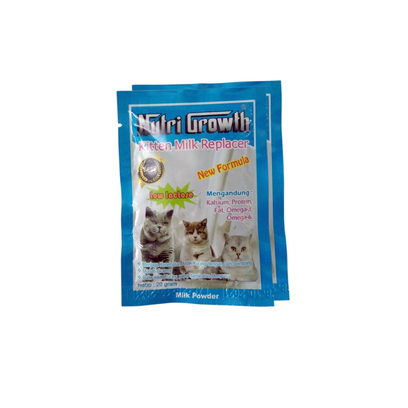 Jual Susu Anak Kucing Nutri Growth Kitten Milk 20Gram (JLM) | Shopee ...