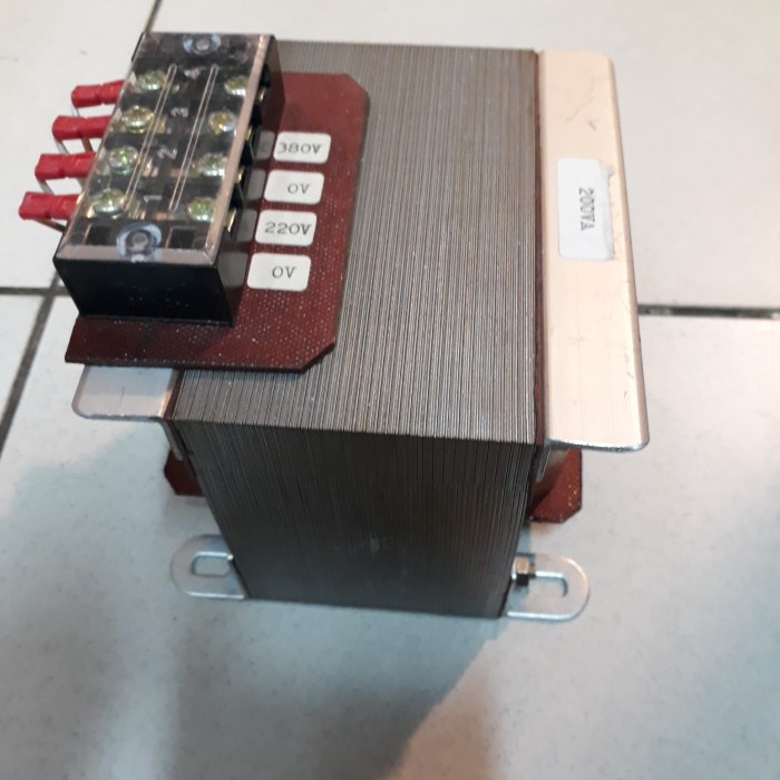 Jual Transformator trafo travo 200VA (380V - 220V) | Shopee Indonesia