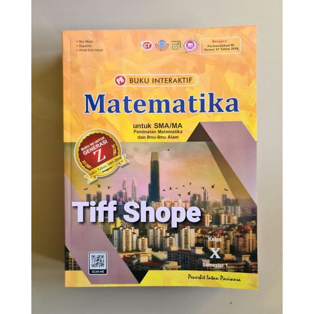 Jual Buku PR/LKS interaktif matematika peminatan kelas X, 10 semester 1 (K13 revisi) tahun 2022 ...