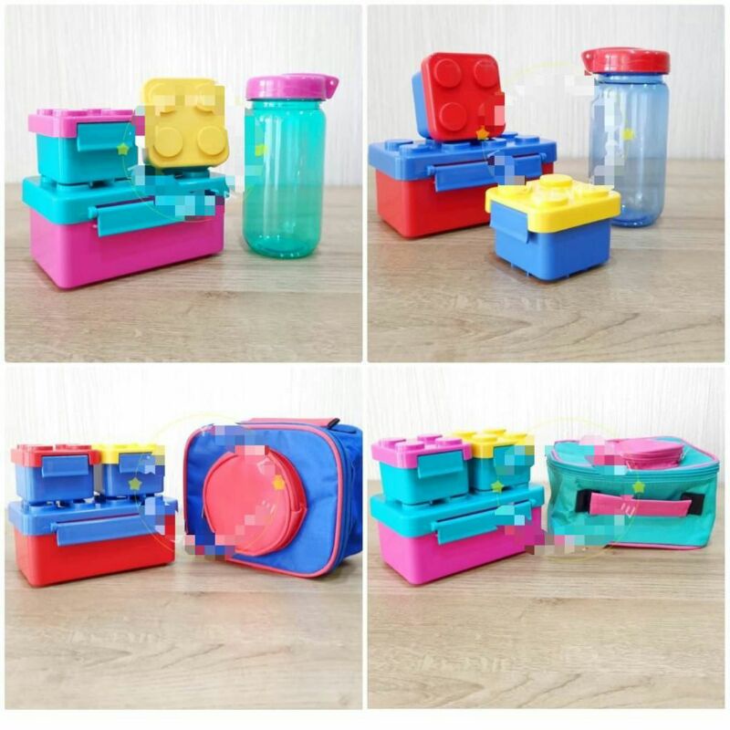 Jual LEGO TEMPAT MAKAN LUNCH SET BOTTLE/ LUNCH SET THERMAL BAG/ BIG ...