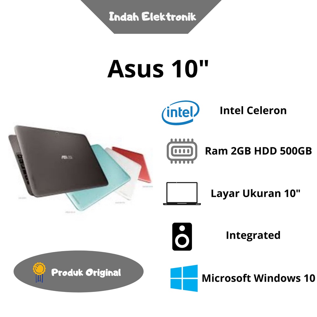 Jual Laptop Asus 10 inch | Shopee Indonesia