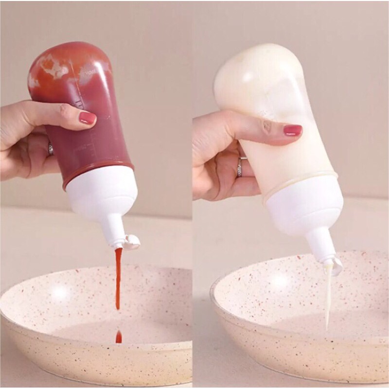 Jual Botol Saus / Cuka / Kecap / Minyak Model remas bahan plastik Anti ...