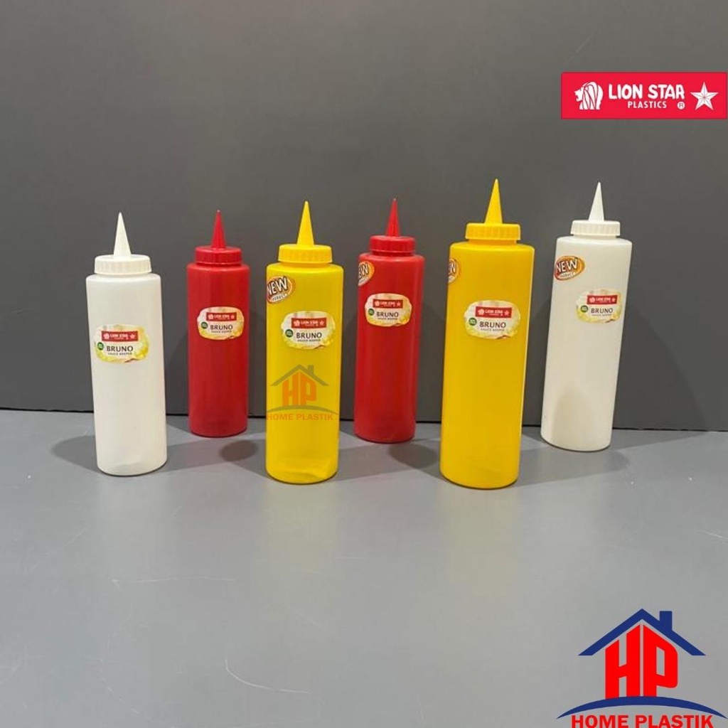 Jual LION STAR - Botol Saus Kecap Bruno / Bruno Sauce Keeper 425 ML ...