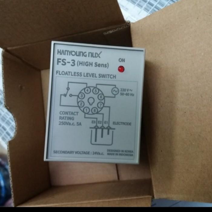 Jual floatless level switch FS-3 / 220 volt ( WLC )HANYOUNG NUX | Shopee Indonesia