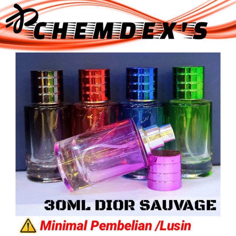 Jual Botol Parfum 35ML DIOR SAUVAGE // DRAT || botol parfum 30ml ...