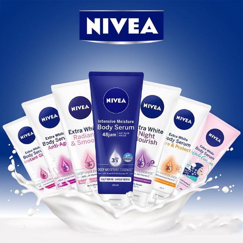 Jual NIVEA Body Serum Series 180 ML | Shopee Indonesia