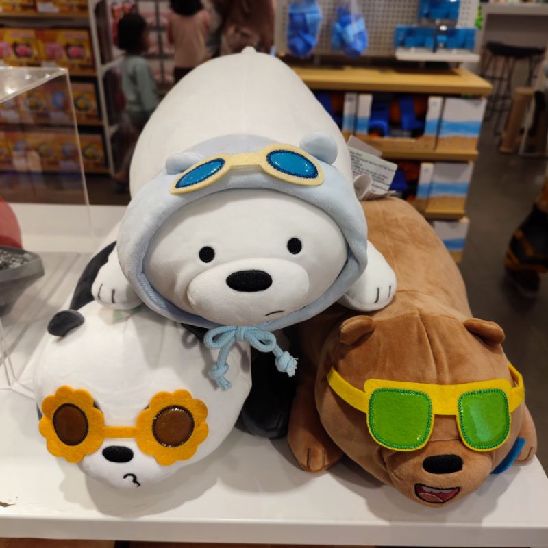 Jual Miniso We Bare Bear Lying Plush Toy Boneka Miniso Boneka We Bare Bear Lucu | Shopee Indonesia