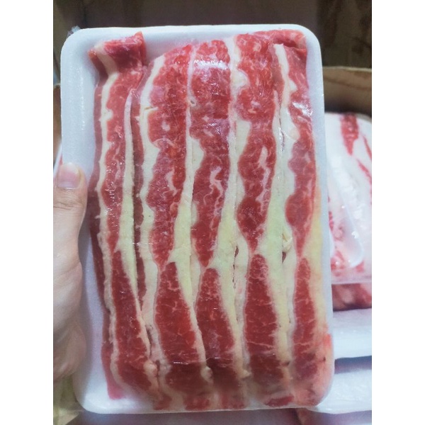 Jual Beef slice,Daging slice yoshinoya -+500gr HALAL | Shopee Indonesia