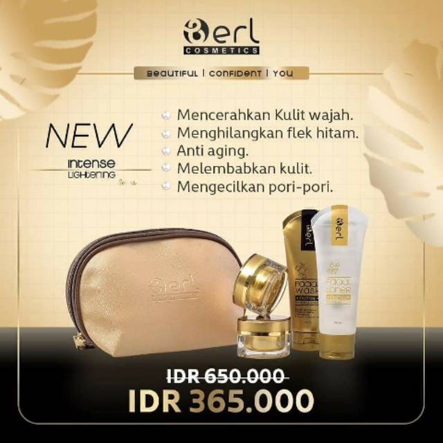 Jual Berl Cosmetic Lightening Series | Shopee Indonesia