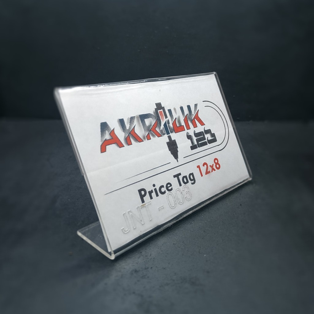 Jual Price Tag Label Tag Name Tag 12 x 8 cm | Shopee Indonesia