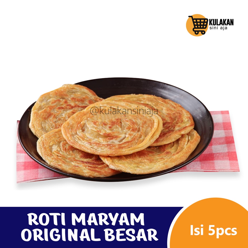 Jual Tasaji Roti Maryam Original Besar ( Kemasan Polos ) | Shopee Indonesia
