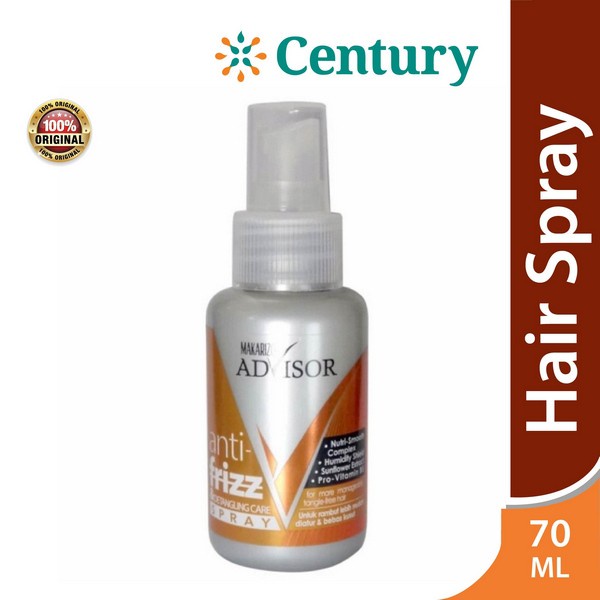 Jual Makarizo Anti Frizz Spray 70 ML/Melembabkan rambut & nutrisi ...
