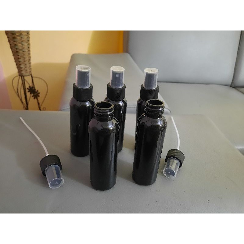 Jual Botol spray hitam 100ml | Shopee Indonesia