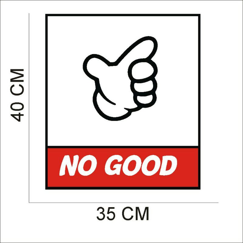 Jual Stiker mobil NO GOOD Honda Cutting Sticker | Shopee Indonesia