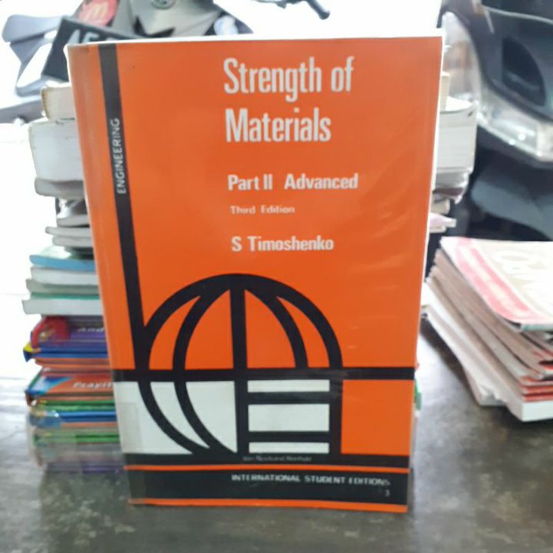 Jual BUKU ORIGINAL STRENGTH OF MATERIAL PART 2 TIMOSHENKO | Shopee Indonesia