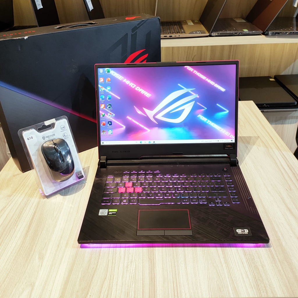 Jual ASUS ROG STRIX G512LI (Core i7 gen 10) Ram 8gb Ssd 512gb Dual VGA ...