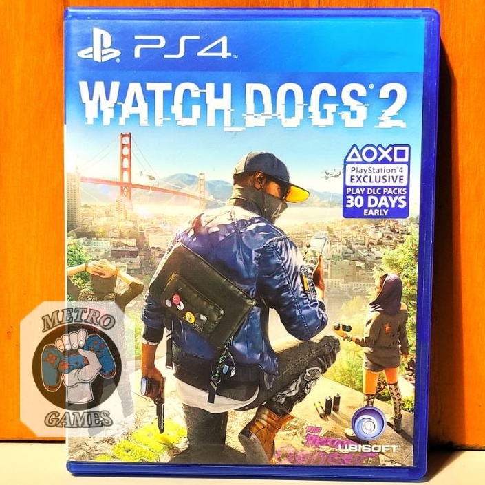 Jual Watch Dogs 2 PS4 Kaset Watchdogs Dog II WD Watchdog Playstation PS ...