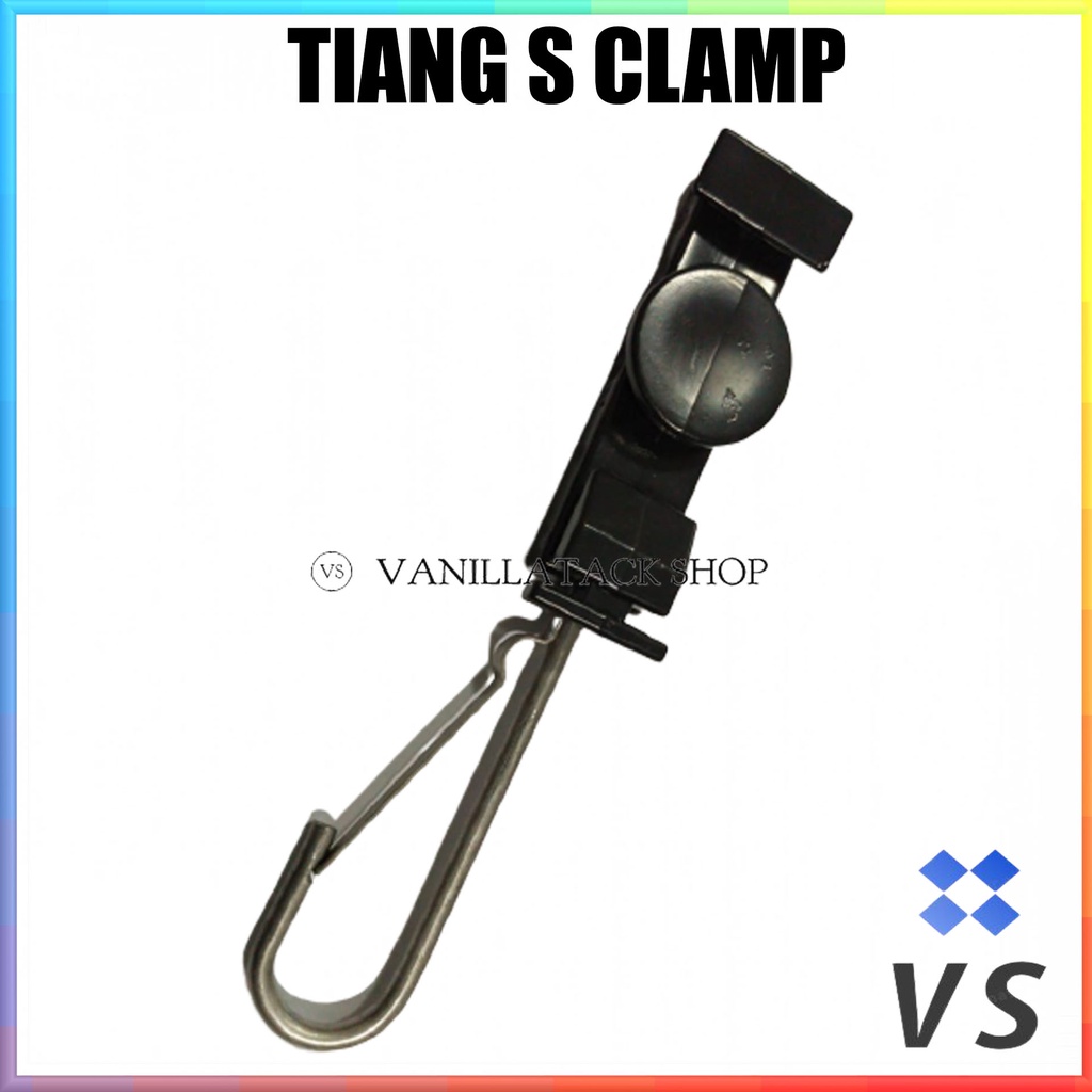 Jual TIANG S CLAMP / JAPIT HITAM AKSESORIS TIANG | Shopee Indonesia
