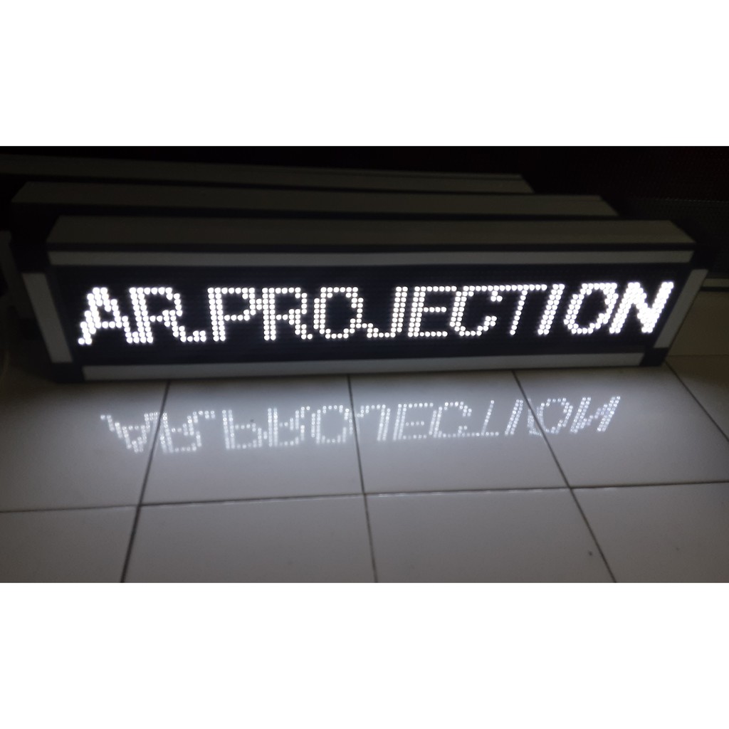 Jual RUNNING TEXT P10 DIP OUTDOOR PUTIH 100x20CM | Shopee Indonesia