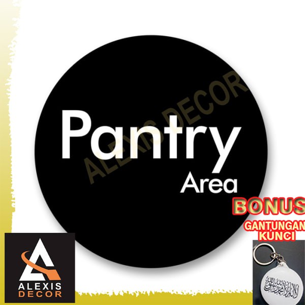 Jual Terlaris penanda pintu dapur - sign ruang dapur kantor - signage ...