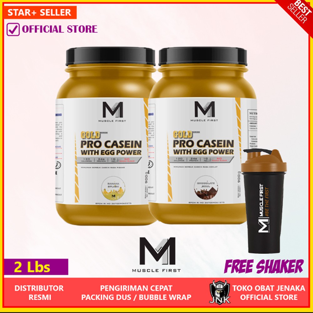 Jual M1 Muscle First - Pro Casein Protein With Egg Powder 2 Lbs 2lb ...