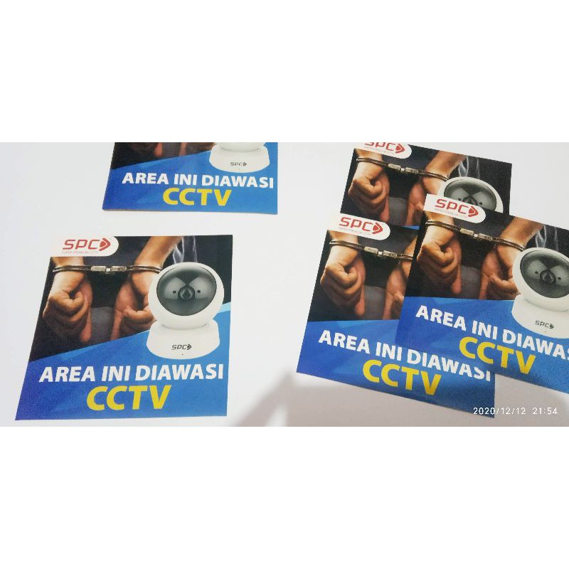 Jual stiker cctv keren langka | Shopee Indonesia