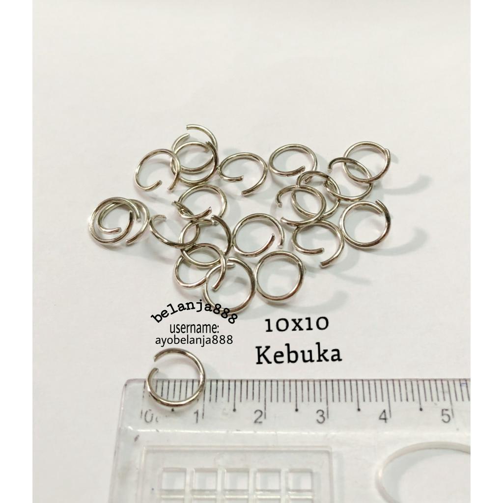 Jual Ring bulat/ring medali nikel-1gross(144pcs) | Shopee Indonesia