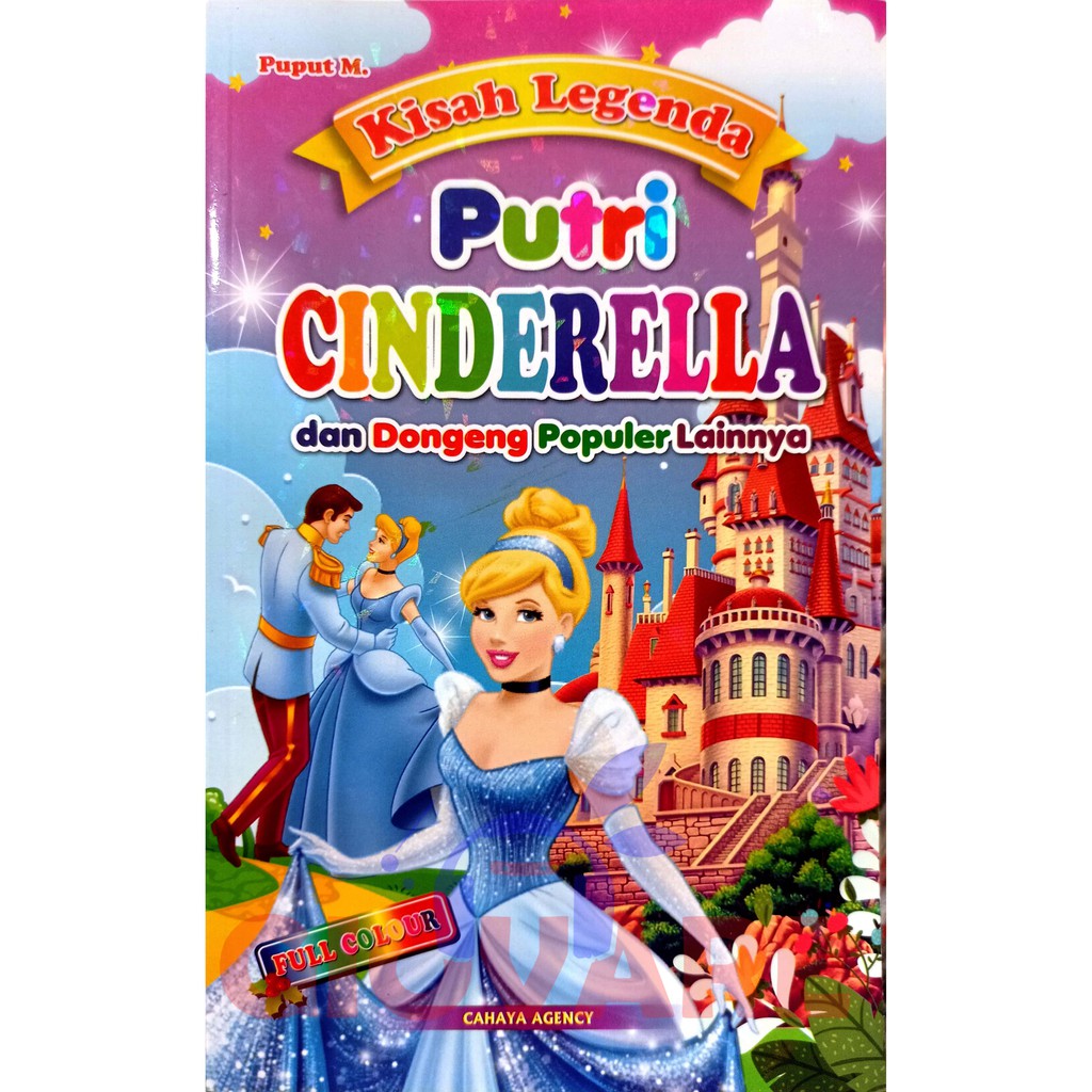 Jual BUKU CERITA PUTRI CINDERELLA | BUKU DONGENG PUTRI CINDERELLA ...