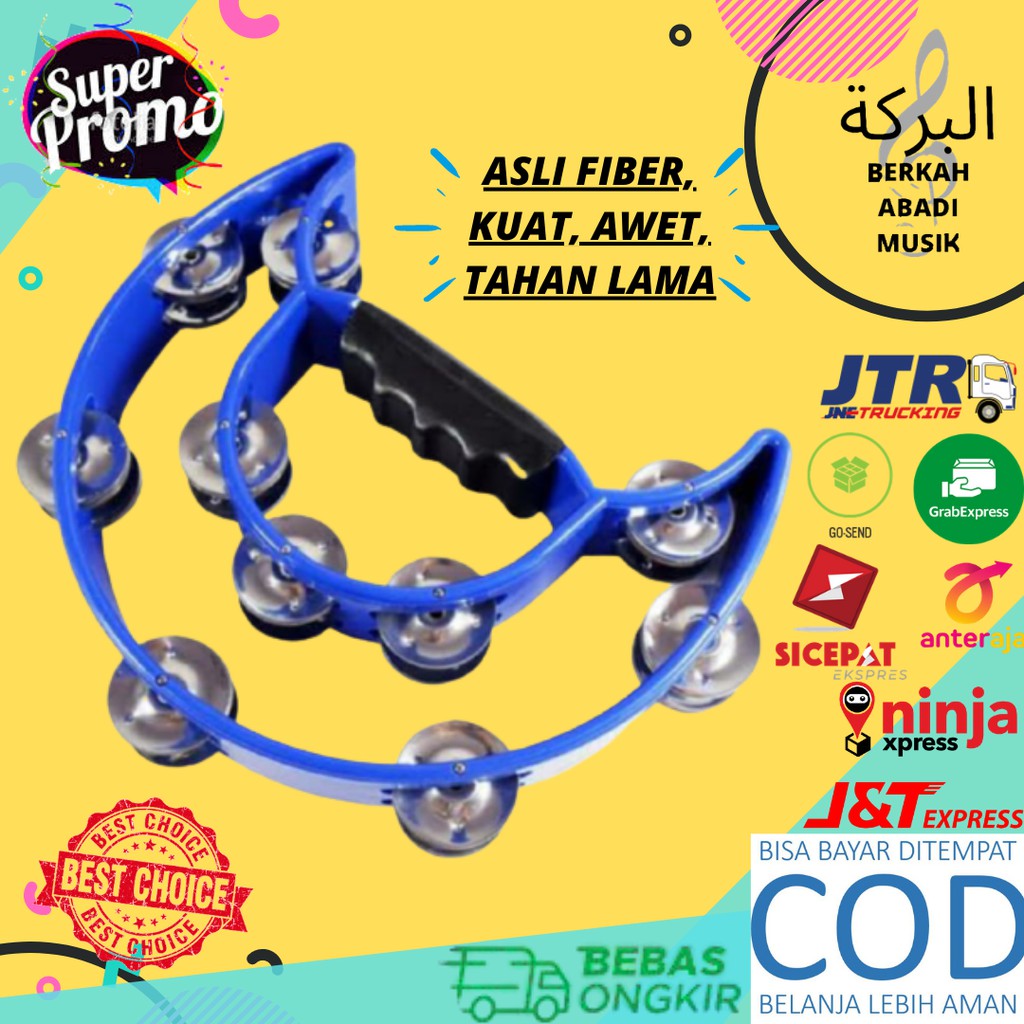 Jual TAMBOURINE DOUBLE TAMBORIN DOUBLE TAMBORINE DOUBLE TAMBORIN HADROH ...