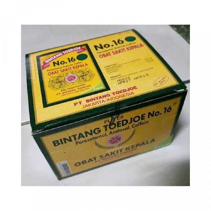 Jual Puyer Bintang 7 Toedjoe No 16 Isi 12 Sachet | Shopee Indonesia