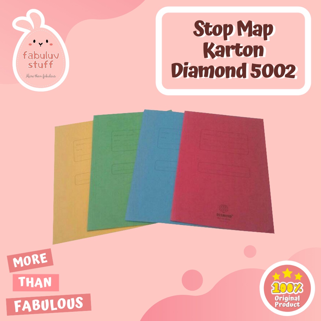 Jual ATK ~ MAP KERTAS DIAMON / MAP FOLDER / MAP KARTON DIAMOND NO TYPE ...