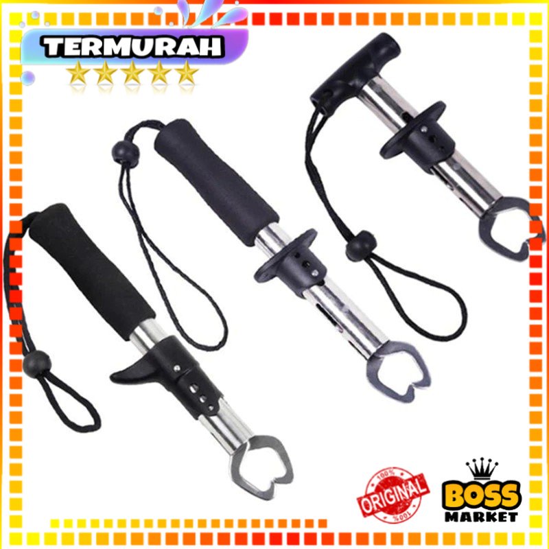 Jual Tang Penjepit Ikan Fish Lip Grip Mini Stainless Steel Portable ...