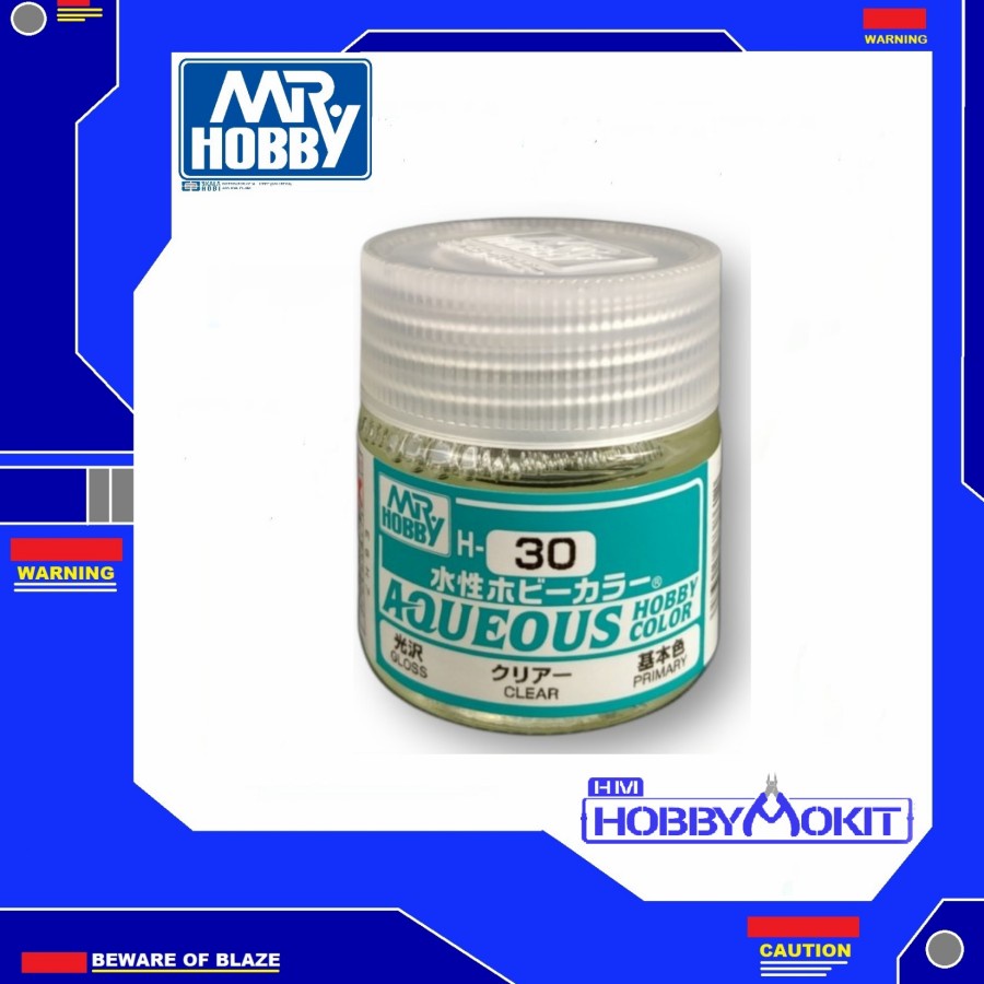 Jual H30 CLEAR - AQUEOUS - MR HOBBY GSI CREOS | Shopee Indonesia