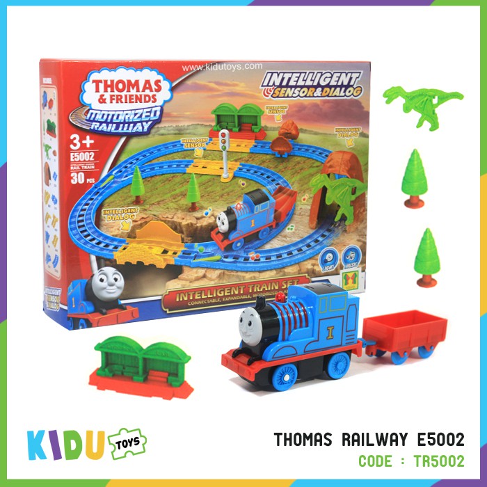 Jual Mainan Kereta Thomas Railway E5002 Kidu Toys | Shopee Indonesia