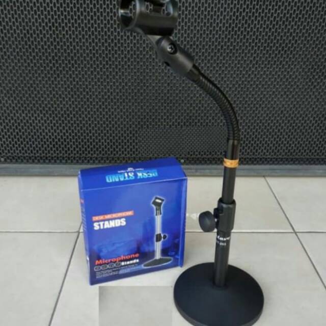 Jual Stand Mic Meja Betavo ST-203 Standding Microphone | Shopee Indonesia