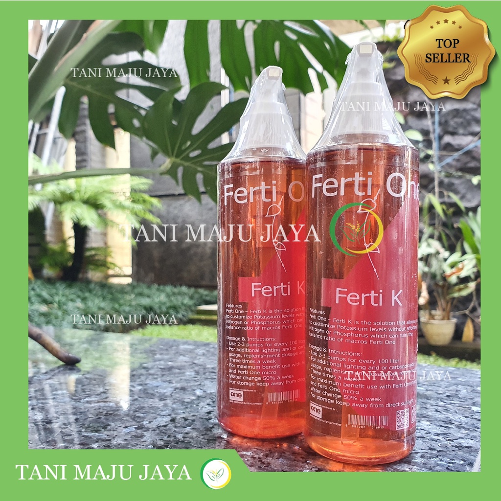 Jual Pupuk Cair Aquascape Ferti One Ferti K 250ml Nutrisi Tanaman Air ...