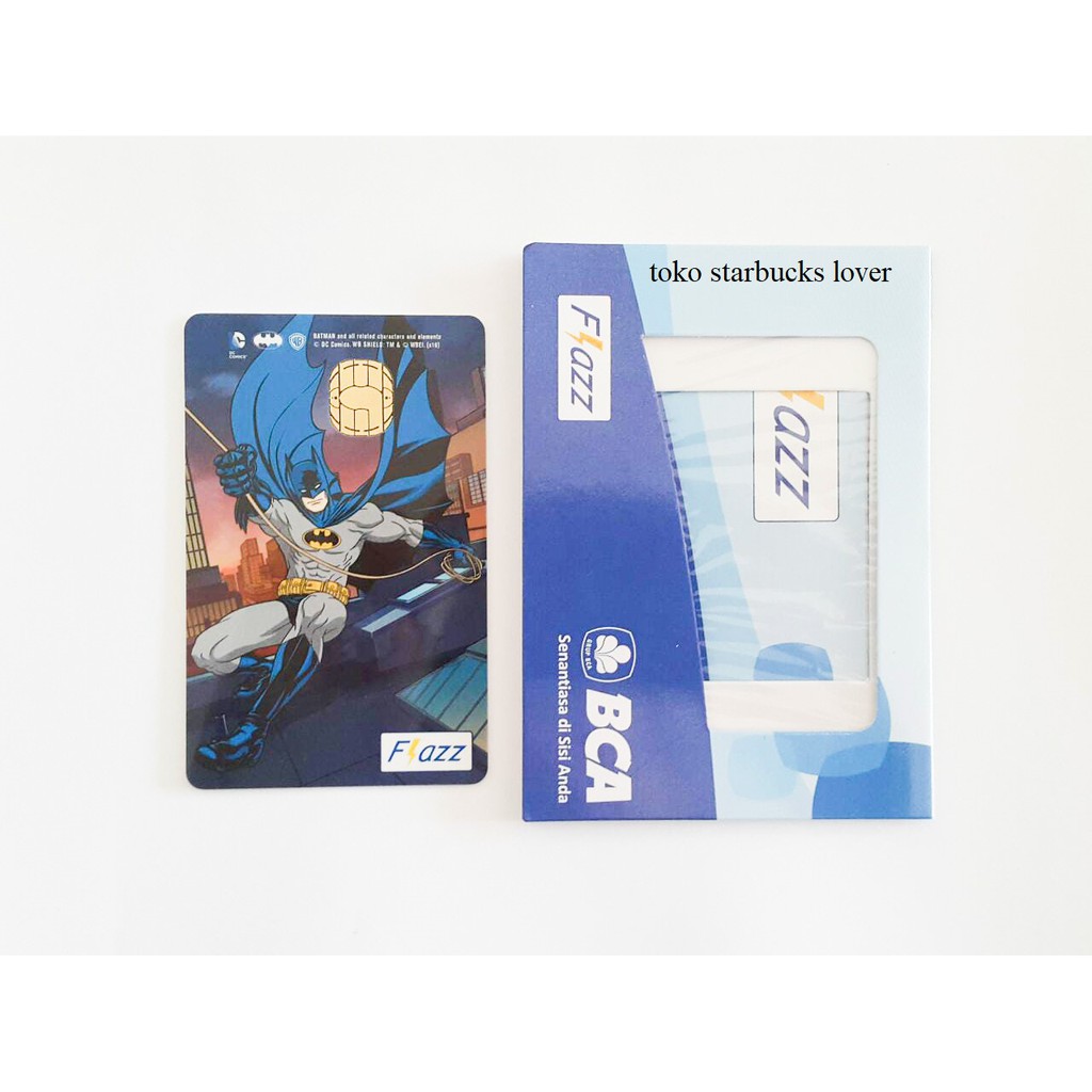 Jual Kartu Flazz BCA "BATMAN" Saldo 0 Biru | Shopee Indonesia