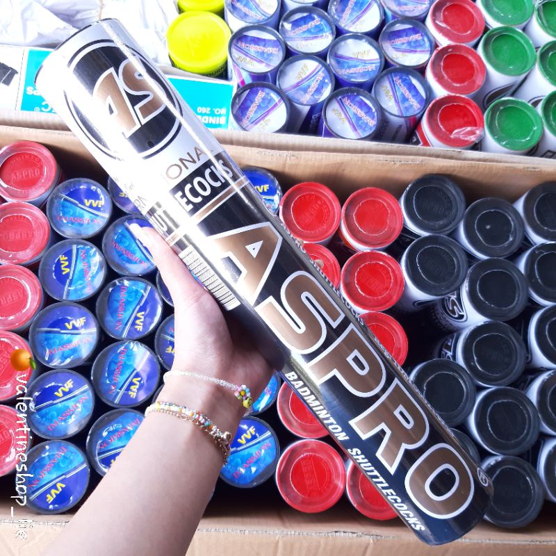 Jual ASPRO & IMASSION bola kok badminton ( 12pcs ) | Shopee Indonesia