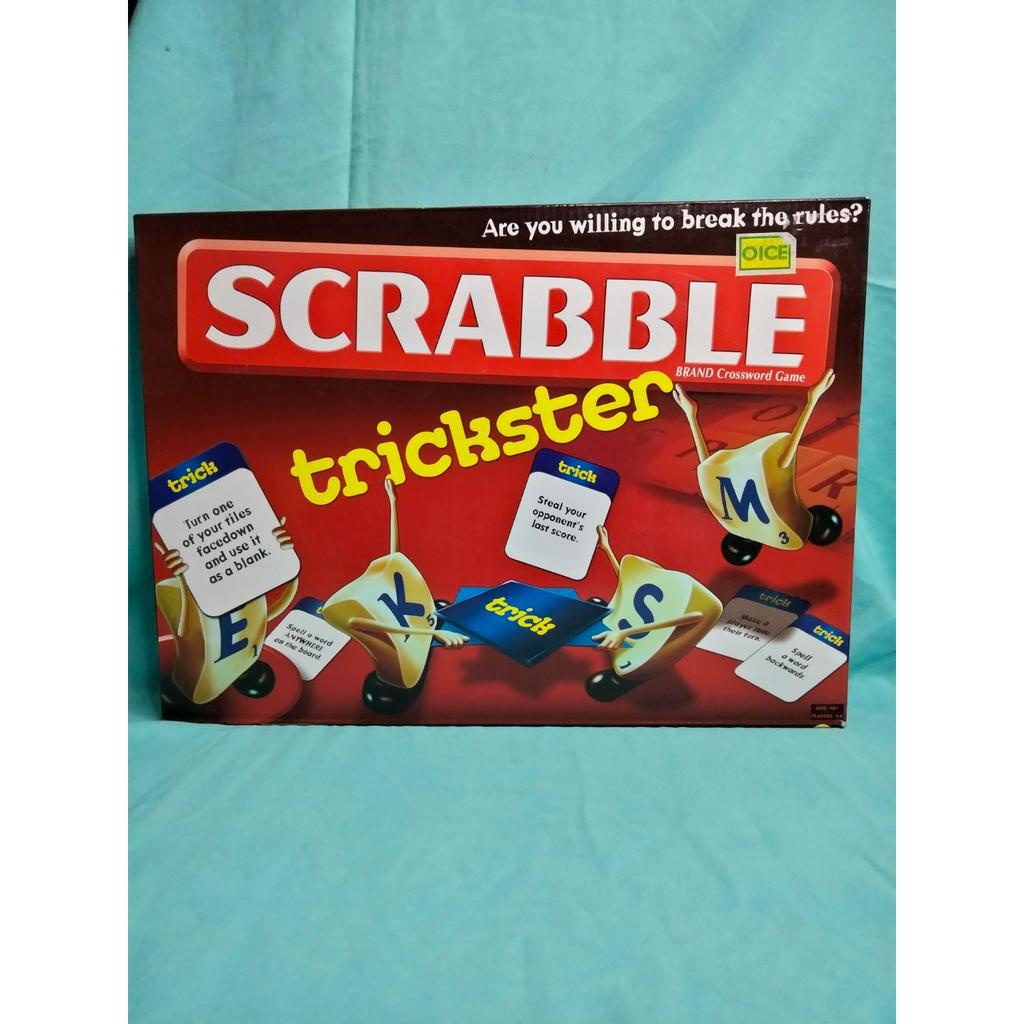 Jual SCRABBLE TRICKSTER (Board Game Susun Kata Bahasa Inggris) | Shopee ...